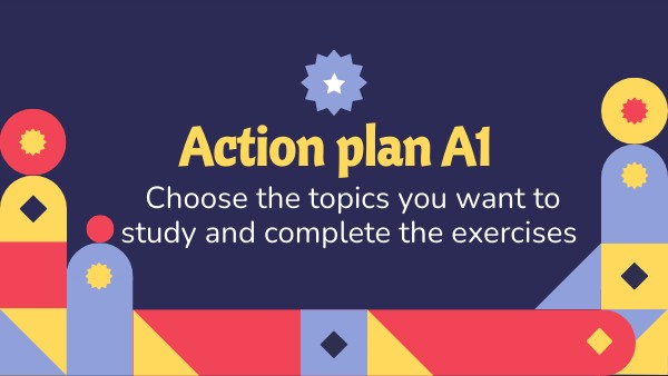 Grammar topics review (A1.3)) | Genially