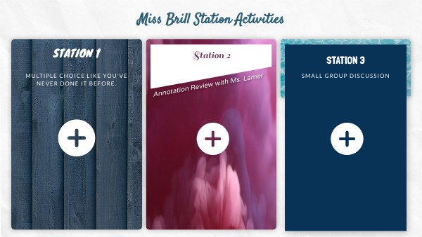 January 2/3 Station Instructions | Genially