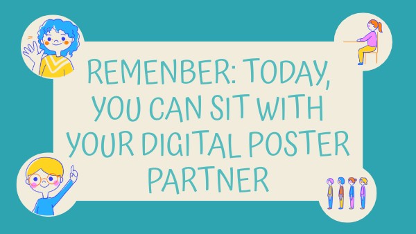 Digital poster instructions | Genially