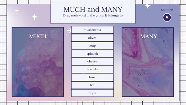 Much & Many (sort out) | Genially