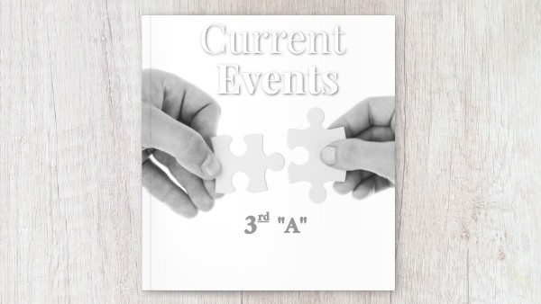 Current Events Article - 3rd A