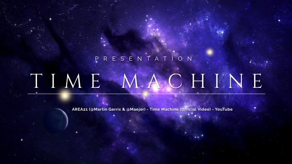 PRESENTACIÓN DE LA CANCIÓN TIME MACHINE