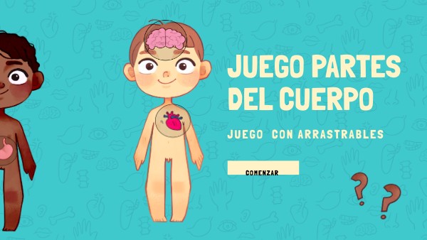 JUEGO PARTES DEL CUERPO | Genially
