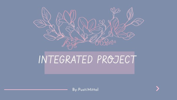 Integrated Project Grade 9 | Genially
