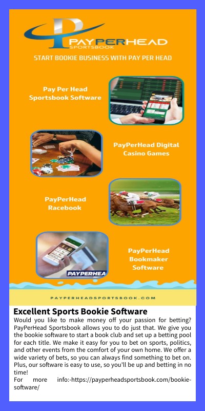 Excellent Sports Bookie Software | Genially