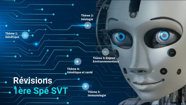 Révision Première Spé SVT