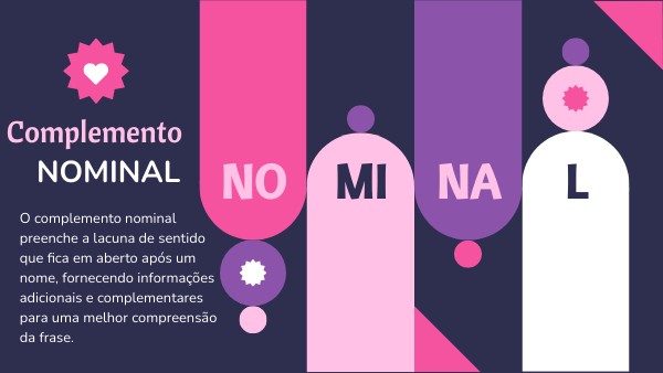 Complemento nominal (infográfico)