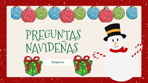 Preguntas navideñas