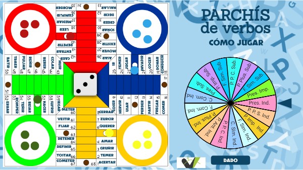 Parchís de verbos