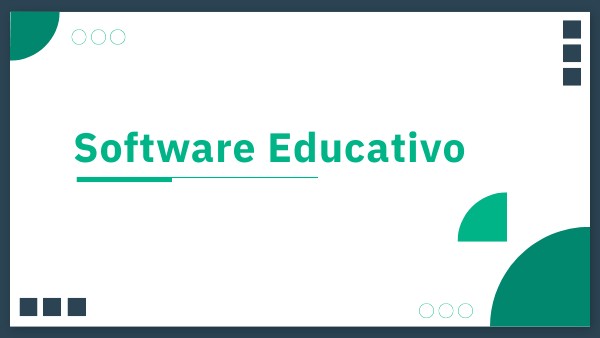 Software educativo