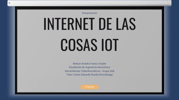 Internet de las cosas IOT | Genially