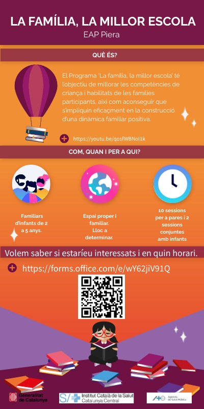 LA FAMÍLIA LA MILLOR ESCOLA CAP PIERA | Genially