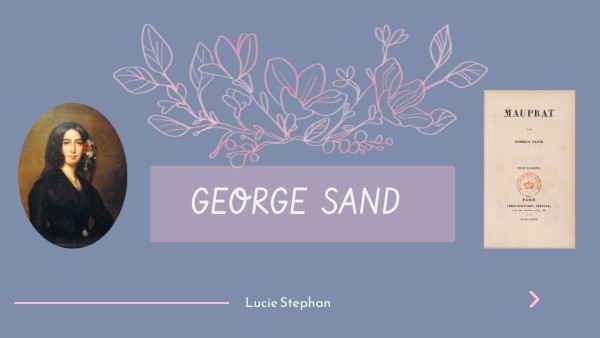 Exposé George Sand