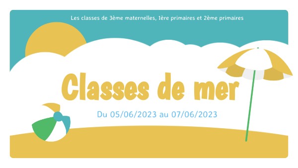 classes de mer | Genially