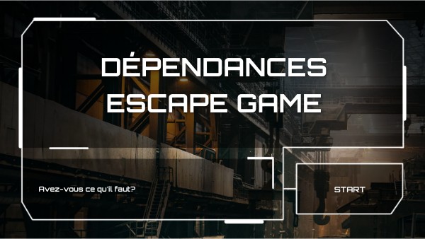 Dépendance escape game | Genially