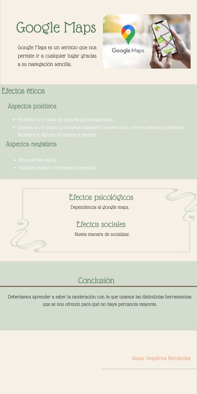 Inteligencia artificial (google maps)