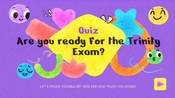 Trinity Vocabulary | Genially