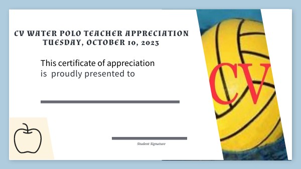 DIAGONAL CERTIFICATE