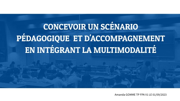 C2 S1 Concevoir un scénario pédagogique et d’accompagnement | Genially