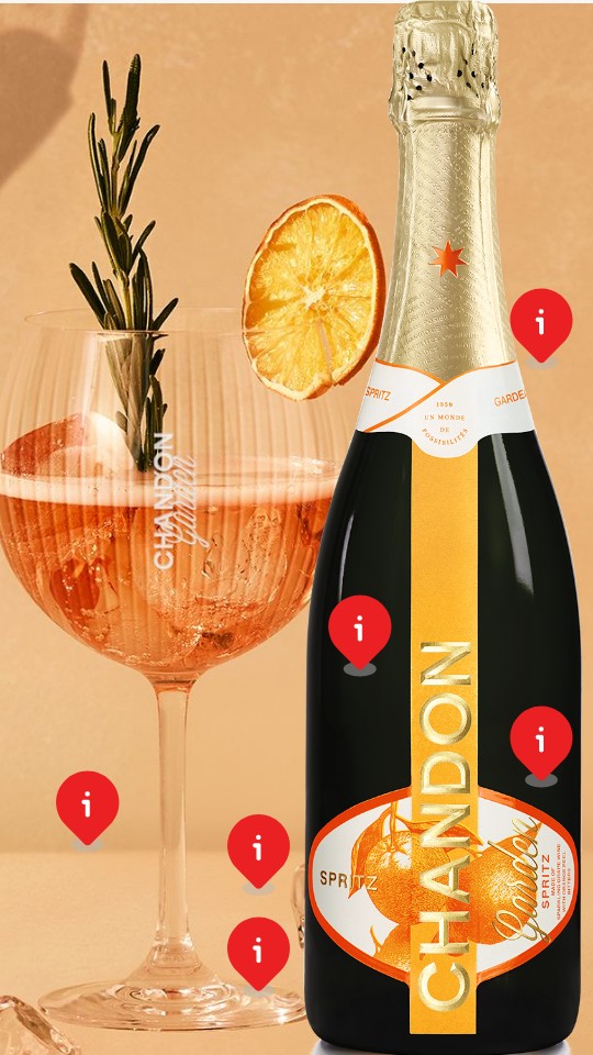 Chandon Garden Spritz - Bottle Tour | Genially
