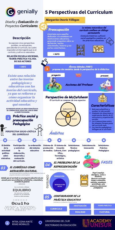 Infografia "Curriculum" | Genially