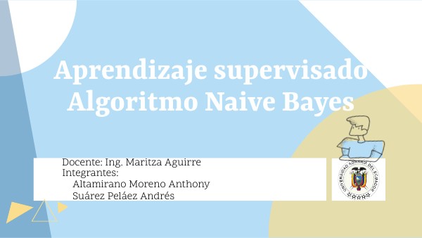 Naive Bayes | Genially