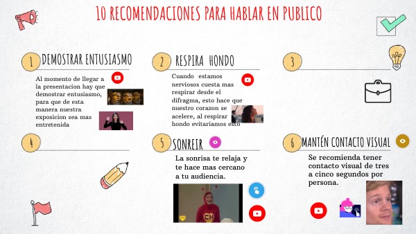10 recomendaciones para hablar bien en publico