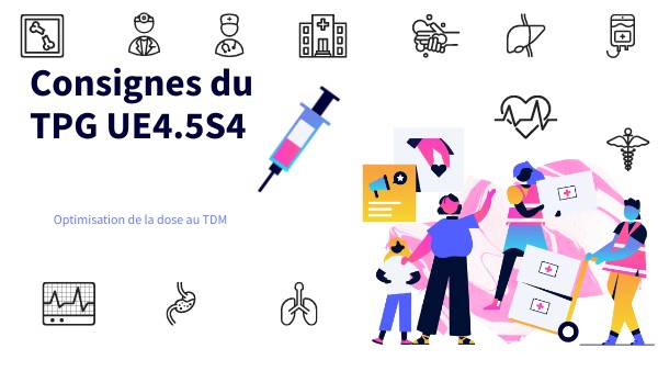 Présentation consignes TD Optimisation de la dose au TDM