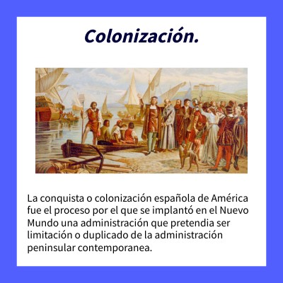 colonización