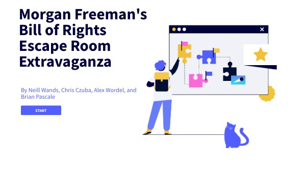 History Escape Room - Neill, Chris, Alex, Brian