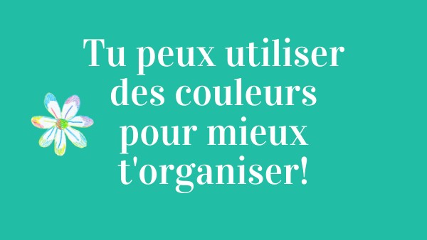 code de couleur | Genially