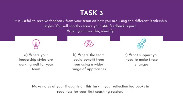Task 3: Leadership styles