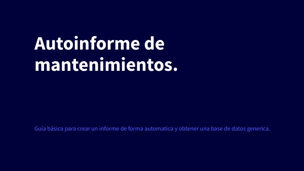 autoinforme | Genially