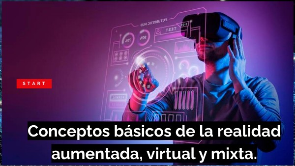 Conceptos básicos de la realidad aumentada, virtual y mixta. | Genially