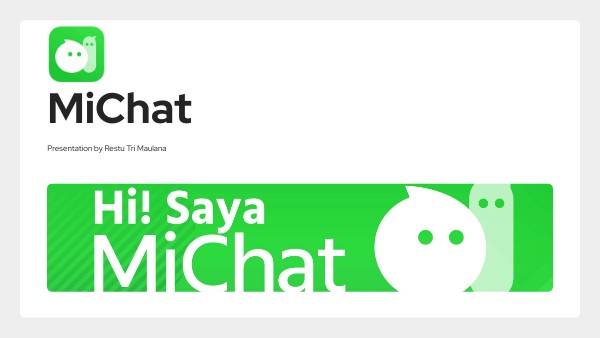 MiChat Pitching | Genially