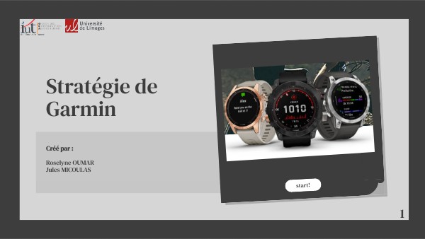 Stratégie de Garmin