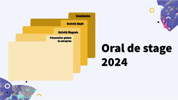 Oral de stage