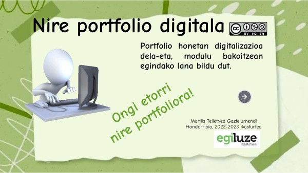 Nire portfolio digitala | Genially