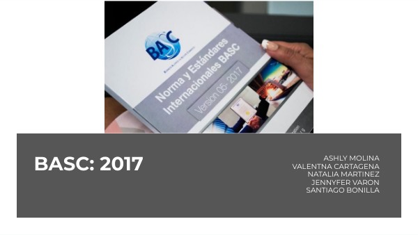 BASC 2017 | Genially