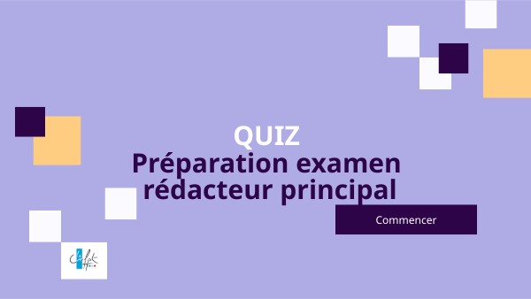 QUIZ prépa concours