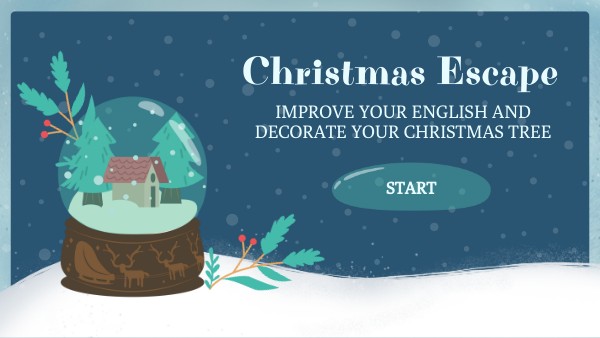 CHRISTMAS ESCAPE ROOM | Genially