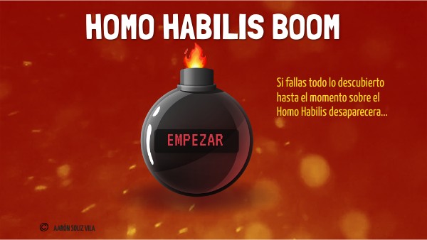 BOOM_reutilizable HOMO HABILIS | Genially