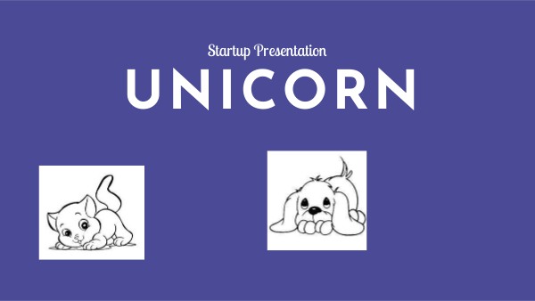 UNICORN STARTUP PRESENTATION