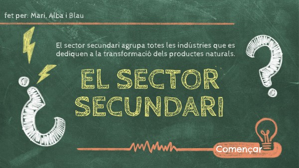 sector secundari | Genially