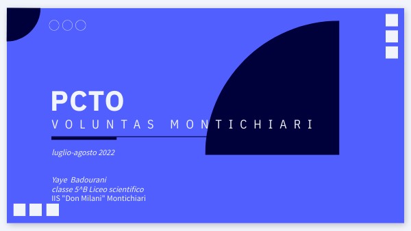 presentazione di pcto | Genially