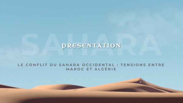 SAHARA PRESENTATION | Genially