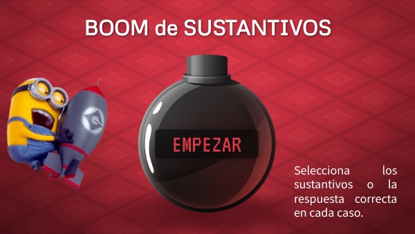 Boom de sustantivos: Misión 3 | Genially