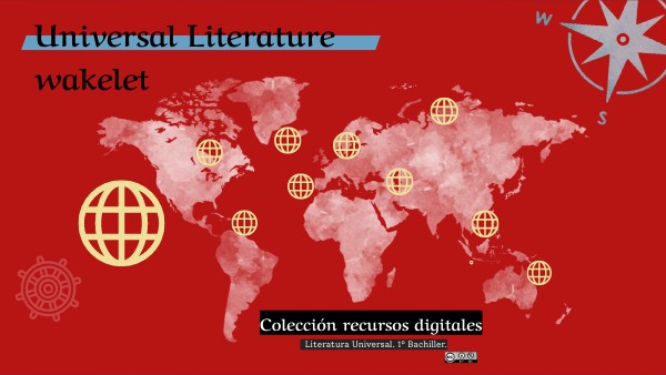 WORLD LITERATURE MAP | Genially