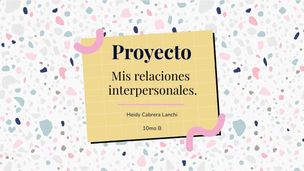 Proyecto integrador | Genially