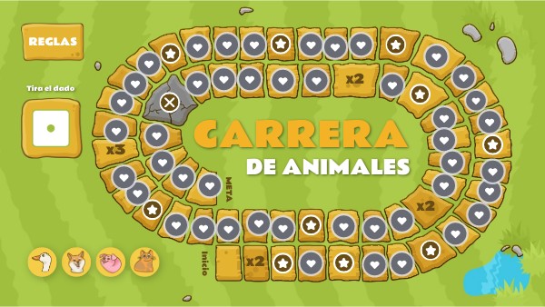 Carrera de Animales | Genially